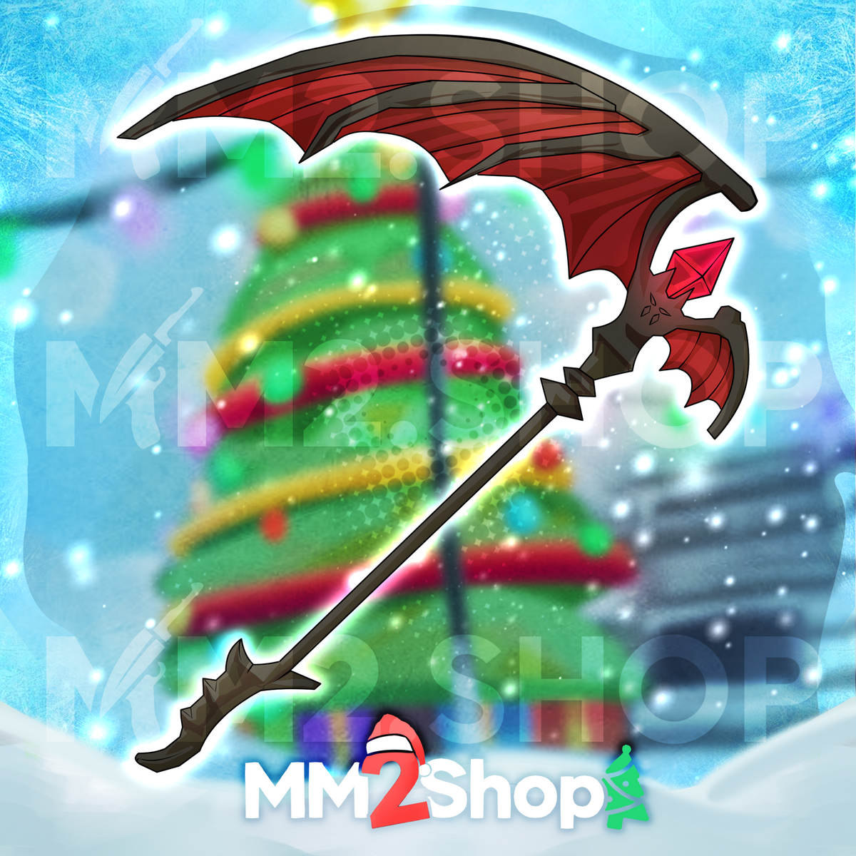 Batwing Scythe Knife – mm2shop
