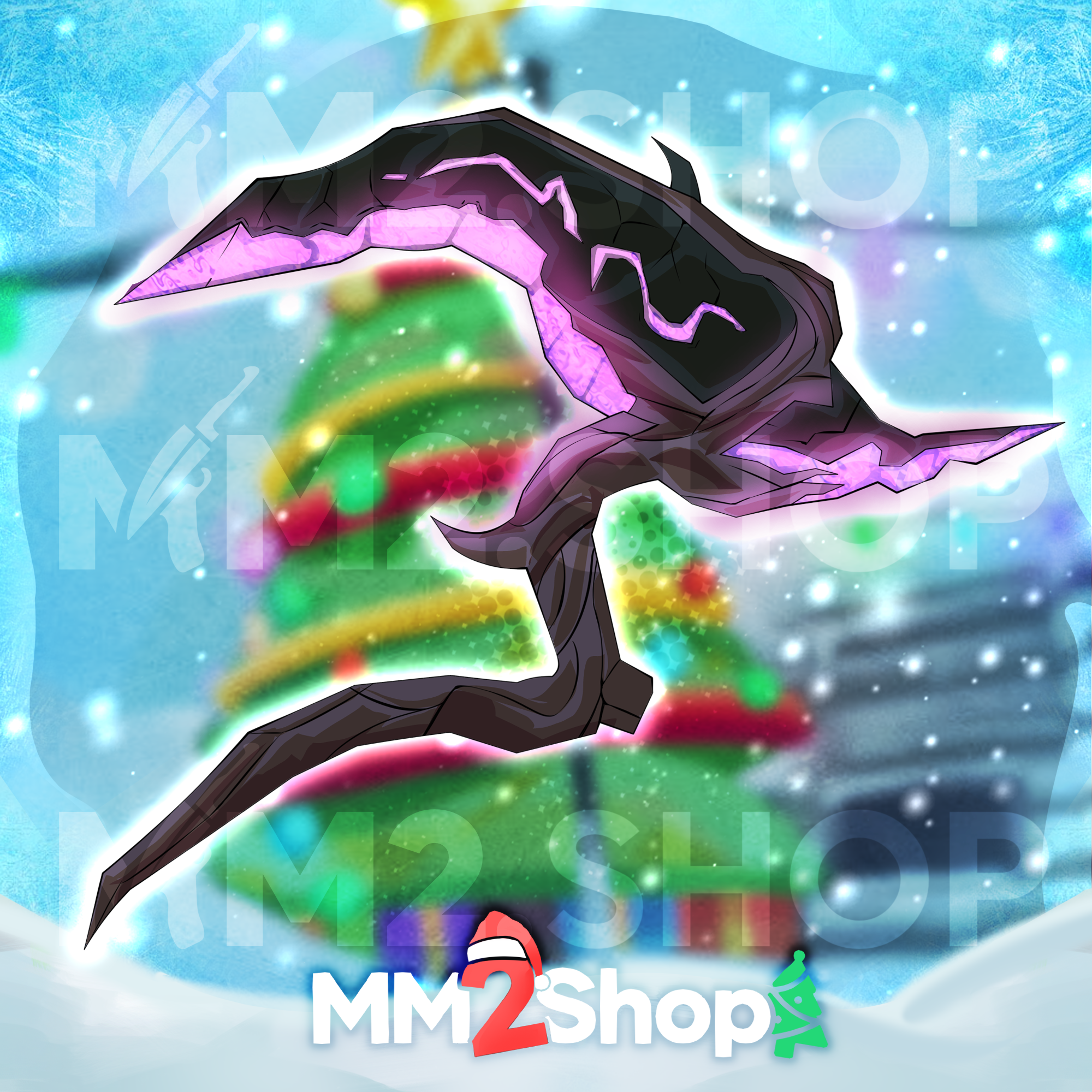 Elderwood Scythe Knife – mm2shop